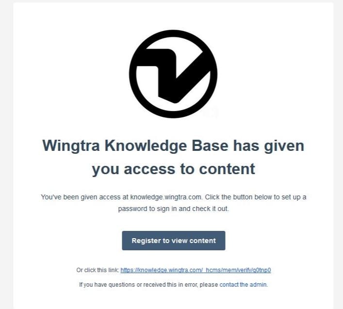 How to login to the Customer Portal of Wingtra Knowledge Base