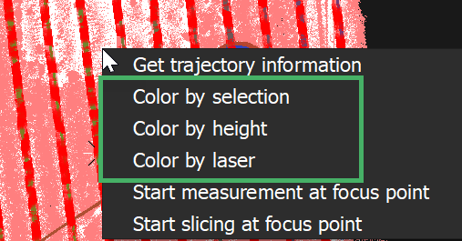 Processing Data in Wingtra LIDAR App