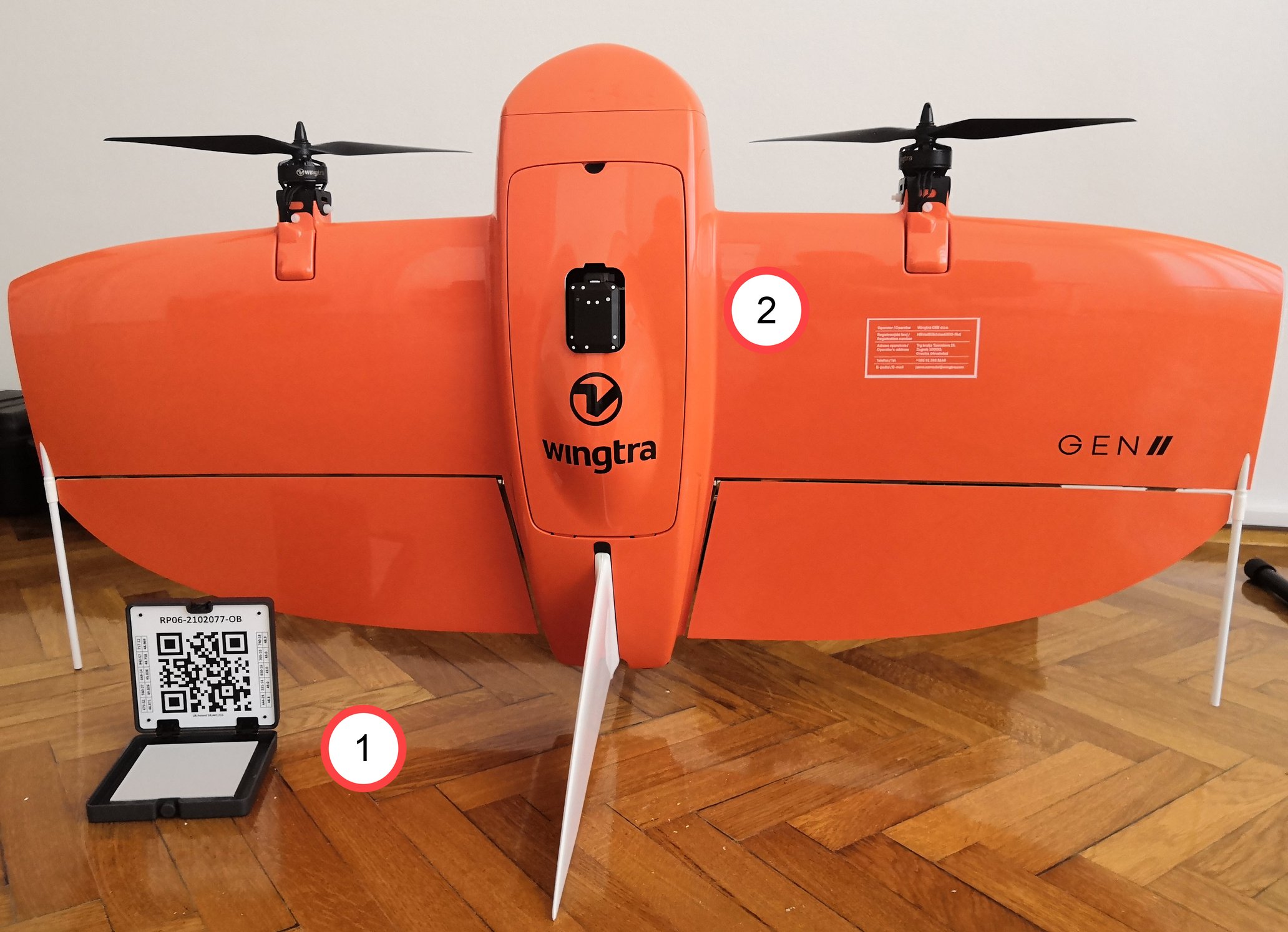 WingtraOne GEN II: Set up the MicaSense Altum camera