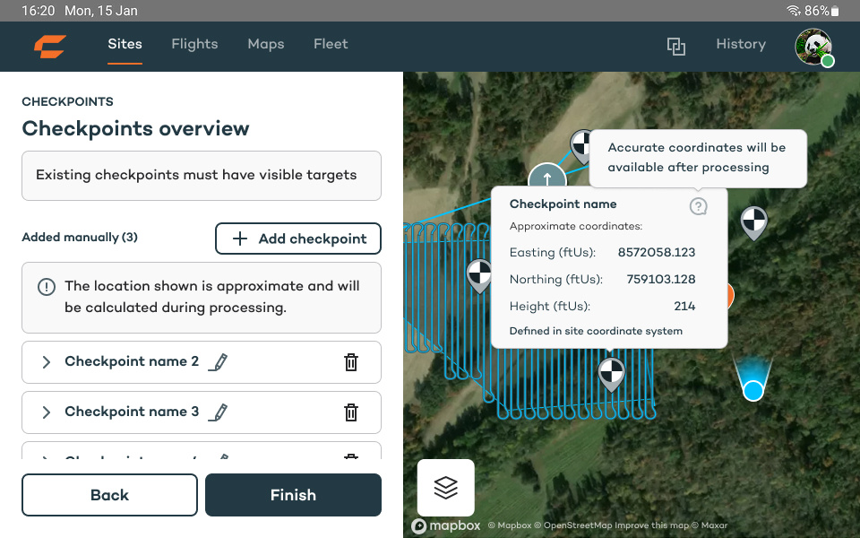 Field set-up with Wingtra GROUND