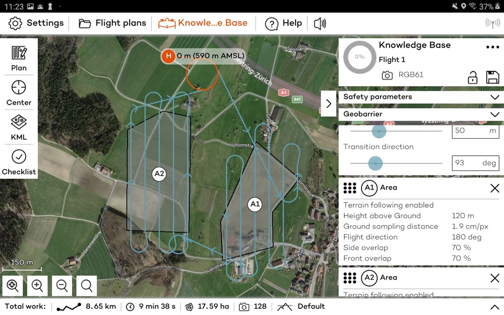 Create a new flight plan