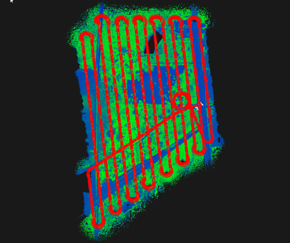 Processing Data in Wingtra LIDAR App