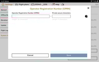 OPRN (Operator Registration Number)