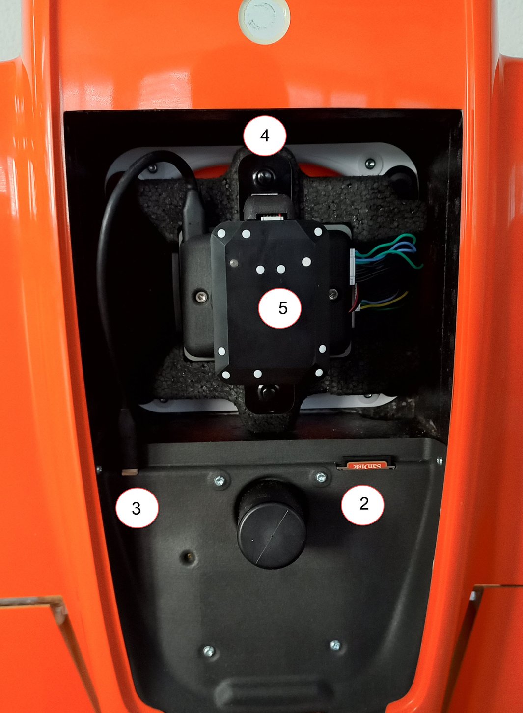 WingtraOne GEN II: Set up of the MicaSense RedEdge-P camera