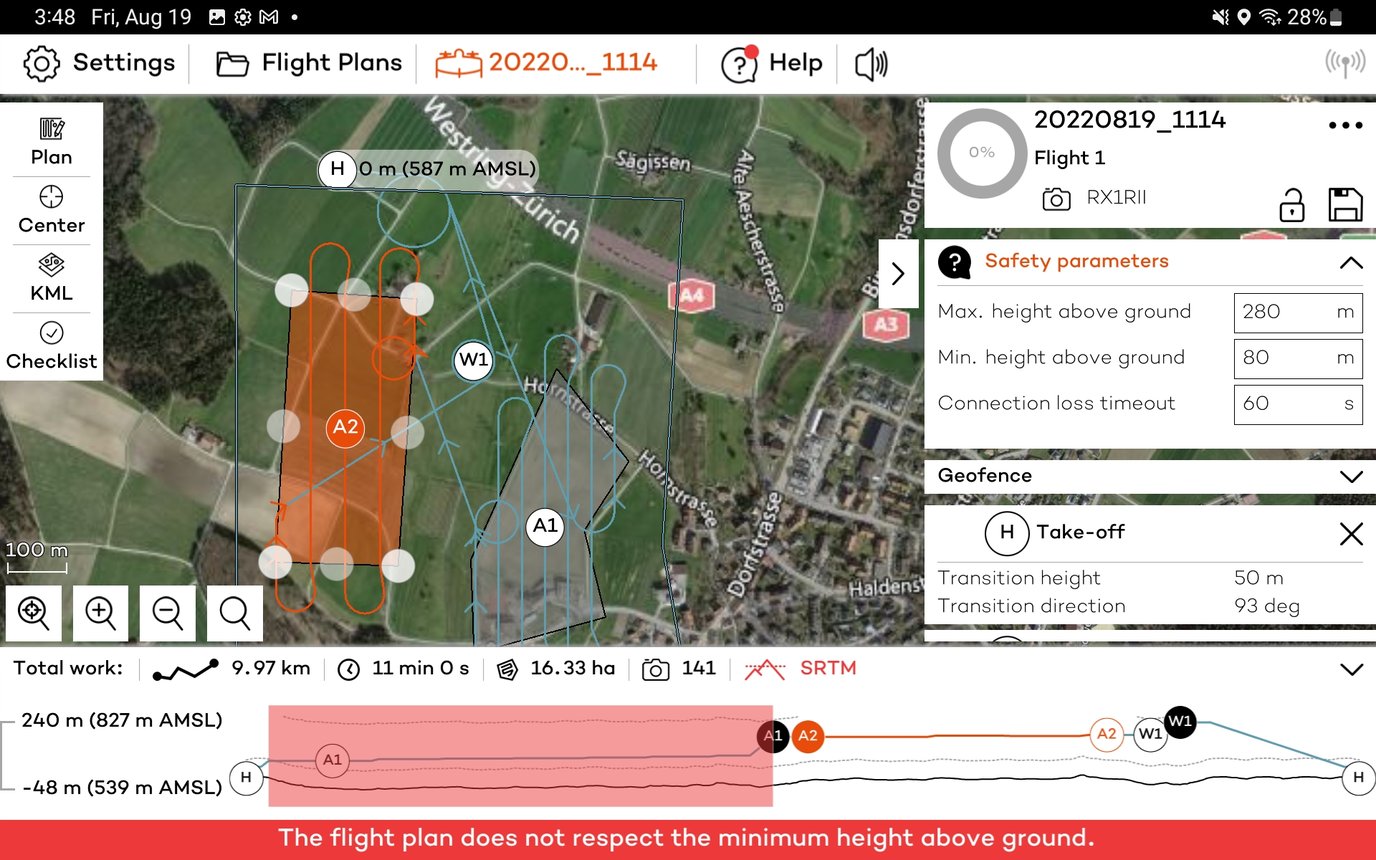 Flight planning tools