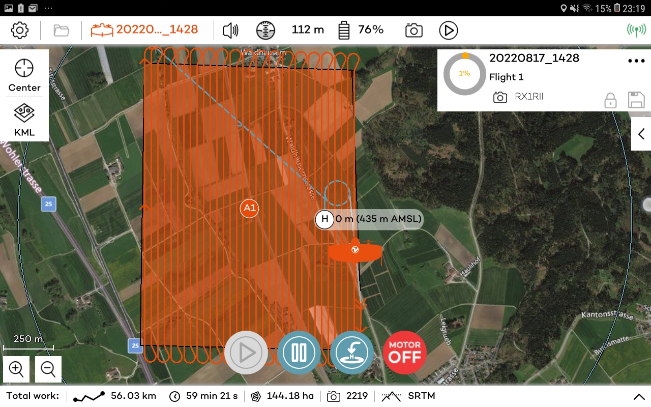 How to fly large projects