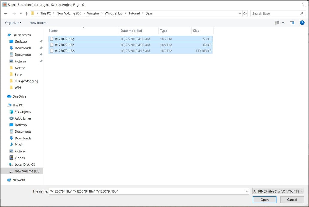 Activate WingtraHub for PPK processing