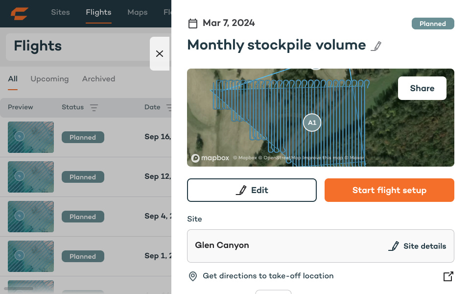 Field set-up with Wingtra GROUND