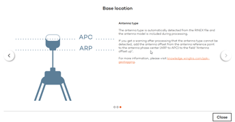 PPK geotagging