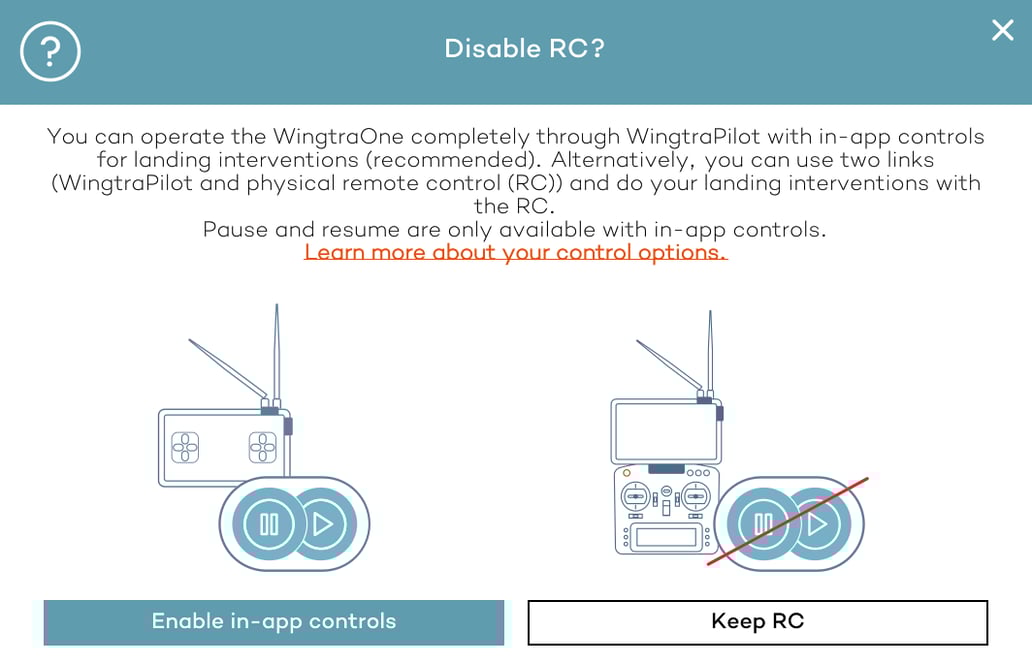 Pre-flight checklist