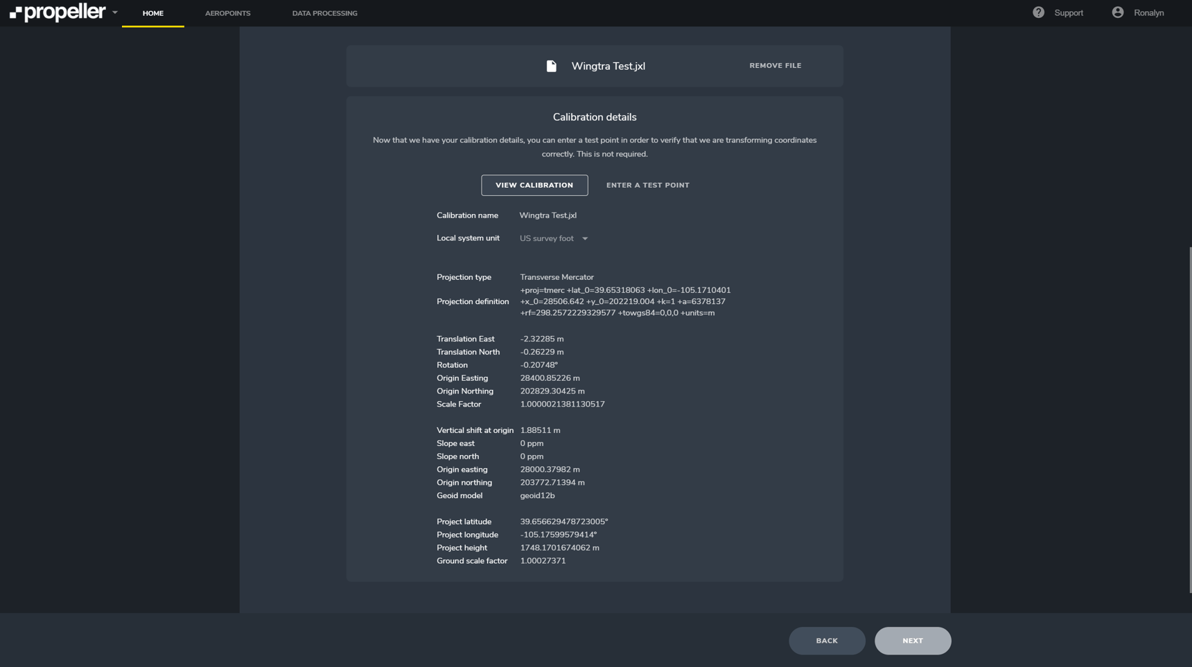 Propeller processing guide