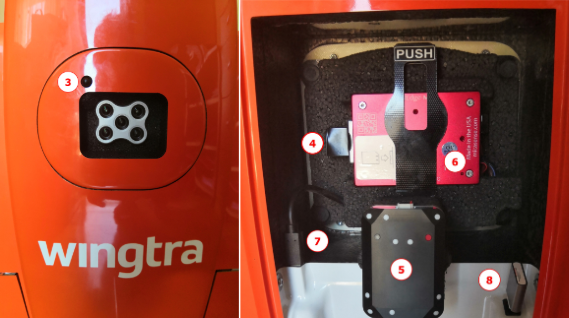 WingtraOne GEN II: Set up the MicaSense RedEdge MX camera