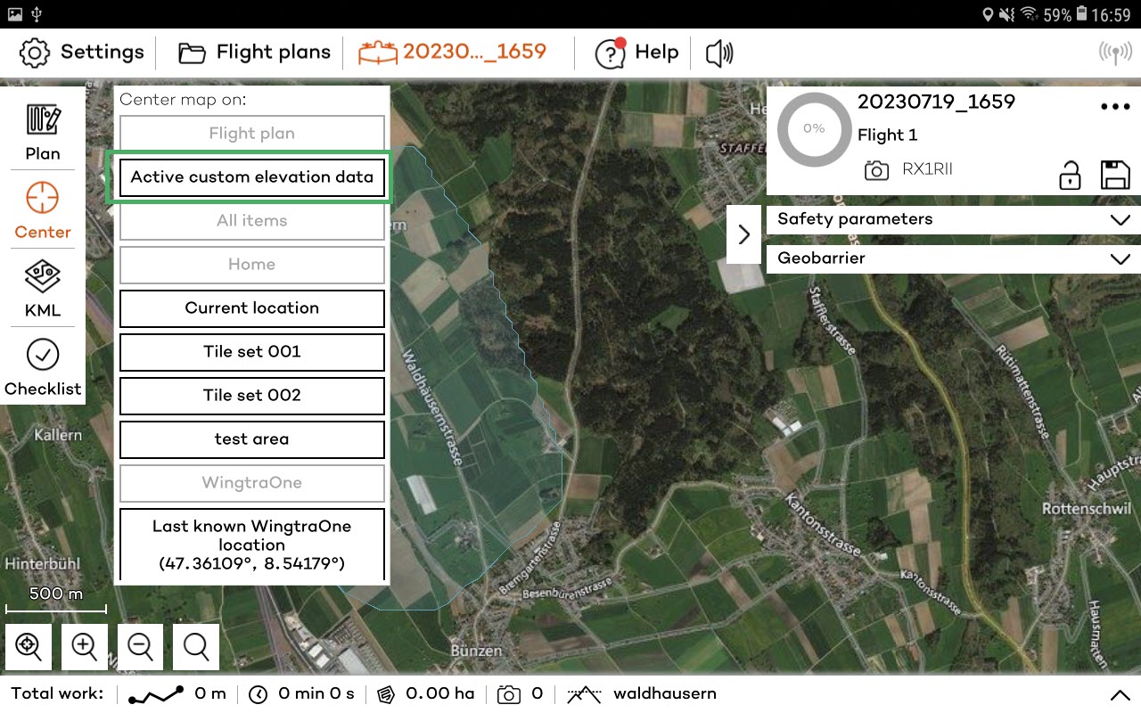 Custom elevation data import