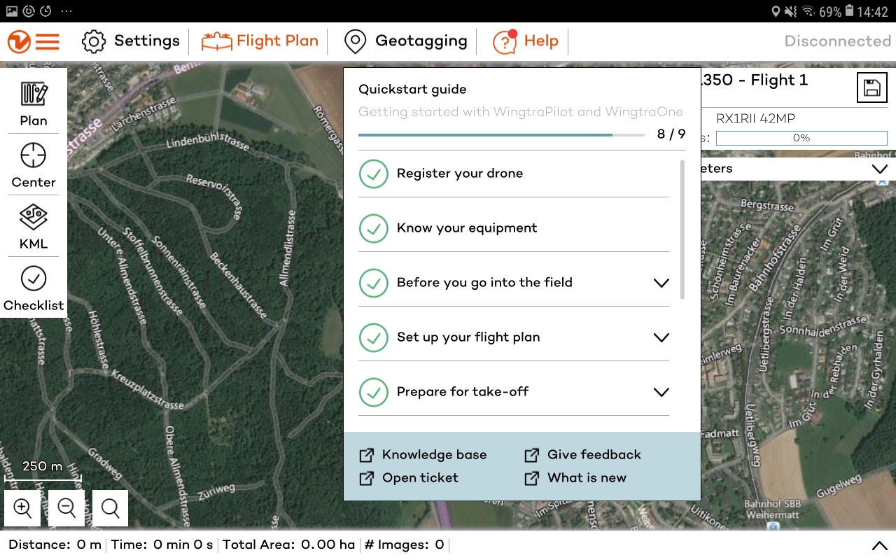 Starting with WingtraPilot
