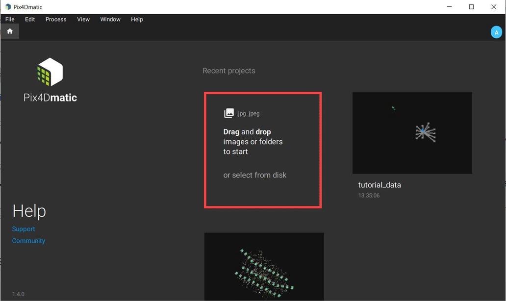How to process WingtraOne images in PIX4Dmatic