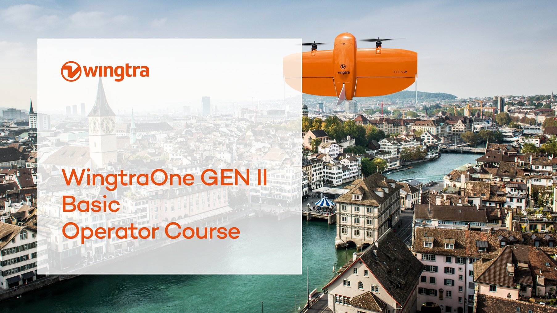 WingtraOne GEN II Basic and Advanced Operator Course content