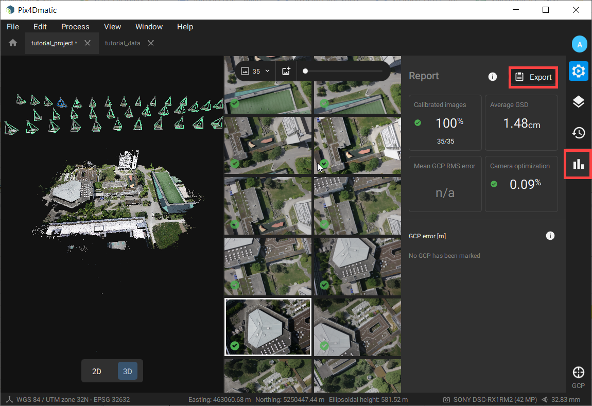 How to process WingtraOne images in PIX4Dmatic